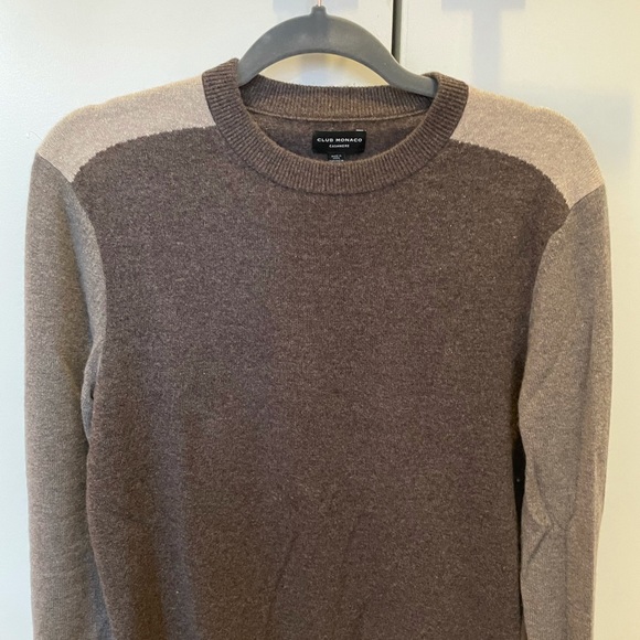 Club Monaco | Sweaters | Club Monaco Colorblock Cashmere Sweater | Poshmark